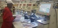 China High Precision Computer Barudan Embroidery Machine / 4 Heads Embroidery Machine for sale