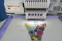 China Single Head Automatique Embroidery Machine a Broderie Machine Logo/Hat/Shirts Embroider for sale