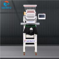 China Multipurpose Single Head Embroidery Machine for Hat Leather Fabric Socks Snapback Embroiderer for sale