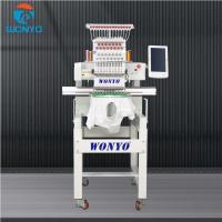 China Multipurpose Single Head Embroidery Machine for Hat Leather Fabric Socks Snapback Embroiderer for sale