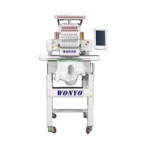 China Multipurpose Single Head Embroidery Machine for Hat Leather Fabric Socks Snapback Embroiderer for sale