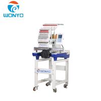 China High-Speed 1200 RPM Single Head Embroidery Machine for Cap and T-Shirt Core Motor Assembly for sale
