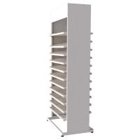 China Acrylic Makeup Display Racks For Cosmetics Holder Stand Cabinet Boutiques Retail for sale