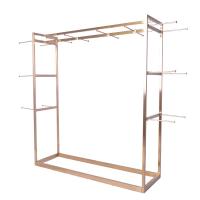 China Underwear Metal Display Fixture Metal Floor Display Stands Hanging for sale