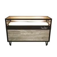 China Store Jewelry Display Fixtures Retail Power Coated Glass Shop Lockable for sale