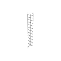 China Standing Wire Metal Mesh Grid Panel Black Assembled Mobile Wall Hanger for sale