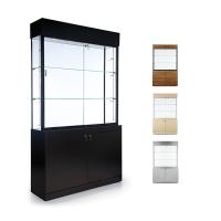 China Lighting Jewelry Display Fixtures Lockable With Led Light for sale