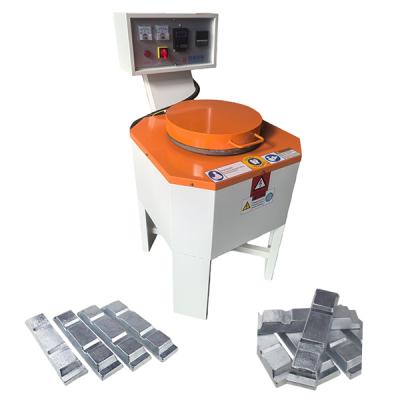 China Electric Melting Furnace 100kg Capacity 600°C for Lead Zinc Tin Alloy Casting for sale