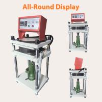 China Jig Hook Molding Press 9-16 Inch Zinc Alloy Lead Alloy Silicone Film Press Machine for sale