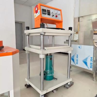 China Jig Hook Molding Press 9-16 Inch Zinc Alloy Lead Alloy Silicone Film Press Machine for sale