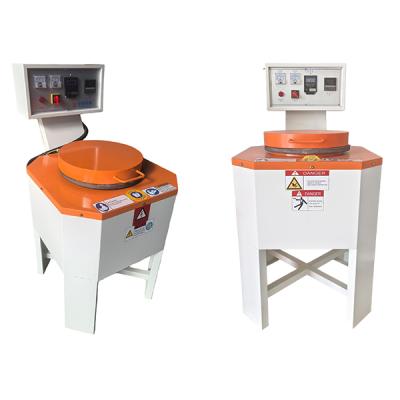 China Electric Melting Furnace 100kg Capacity 600°C Centrifugal Casting Equipment for Low Melting Point Alloys for sale