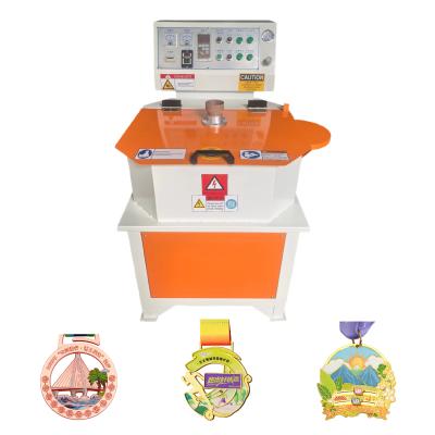 China Zinc Alloy Sports Marathon Finisher Medal Centrifugal Casting Machine 50-1400 RPM for sale