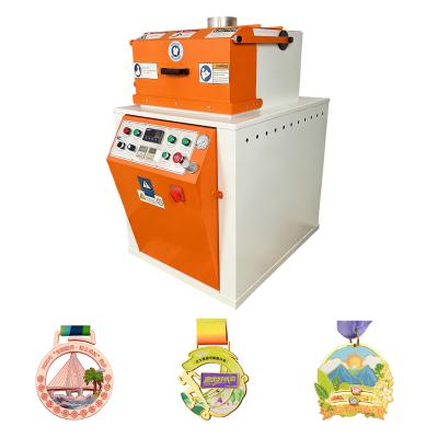 China Semi-Automatic Centrifuge Casting Machine 1.5kW 1800rpm Zinc Alloy Sports Medal Production Equipment for sale