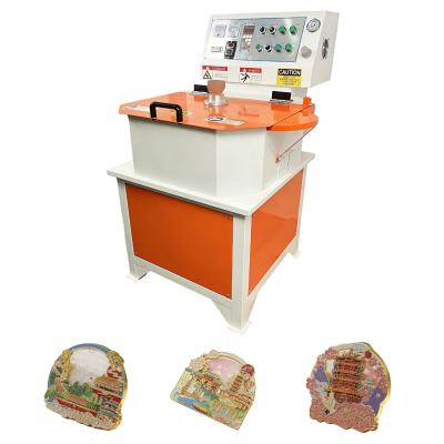China Manual Centrifugal Caster 50-1400 RPM Zinc Alloy Metal Fridge Magnet Equipment for sale