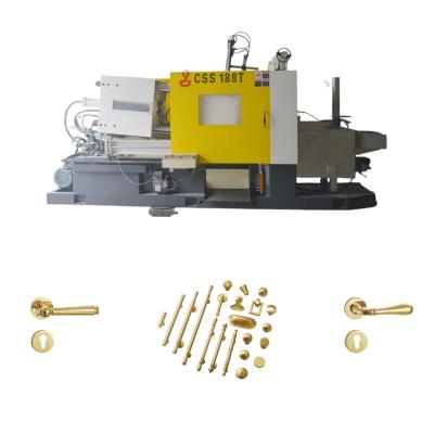 China Hot Chamber Die Casting Machine for Zinc Metal Door Handle Zinc Alloy Die Casting Machine for Cabinet Door Handles for sale