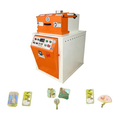 China Vacuum Metal Centrifugal Casting Machine Gift Metal Zinc Alloy Badge Souvenir Spin Casting Equipment for sale