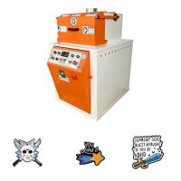 China Semi-automatic Vacuum Centrifugal Casting Equipment for Zinc Alloy Metal Badges and Pins for sale