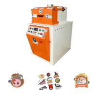 China Vacuum Metal Centrifugal Casting Machine Zinc Alloy Metal Badges Commemorative Medal Lapel Pins Casting Equipment for sale