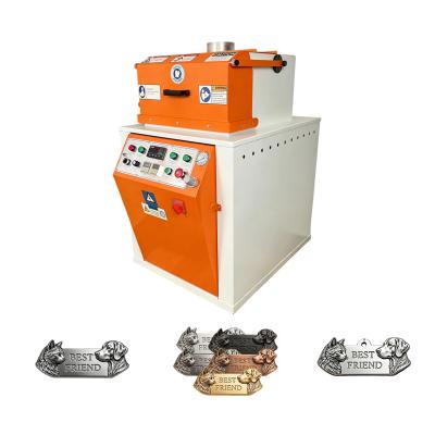 China Semi-Automatic Vacuum Centrifugal Casting Machine 1.5kW 0.7Pa for Zinc Alloy for sale