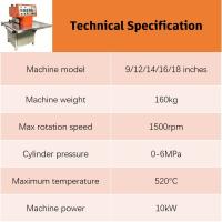 China Centrifugal Casting Machine for Peacock Ornaments for Decoration Peacock Open Screen Ornaments Making Machine for sale