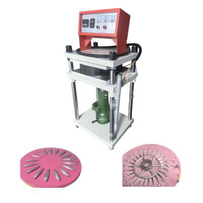 China Lead Alloy Lead fishing bait Fake bait Casting Equipment Silicone Rubber Press Moulding Machine for sale