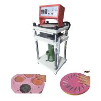 China Metal Badge Rubber Mold Press Machine with Centrifugal Casting Machine for sale