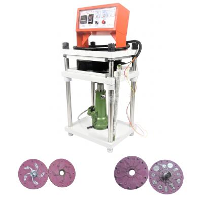 China Zinc Alloy Silicone Rubber Press Moulding Machine for Jewelry Mold Making for sale