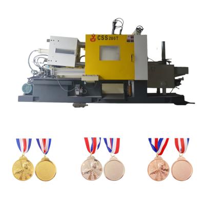 China Zinc Alloy Die Casting Machine for Metal Soccer Medal Zamak Die Casting Machine for School Sports Football Competition Medal for sale