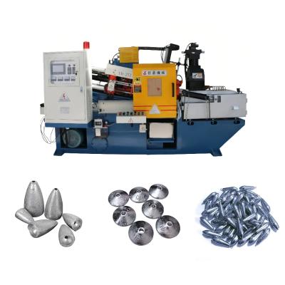China 25t Lead Hot Chamber Die Casting Machine for Jig Head Hook Making with PLC Control for sale