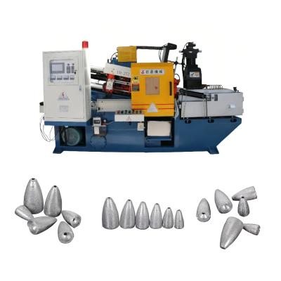 China 25 Ton Hot Chamber Die Casting Machine for Zinc Alloy Lead Treble Hooks Lures for sale