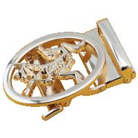 China Produced Animal Relief Men Zinc Alloy Belt Buckle Manual Centrifugal Casting Machine for sale