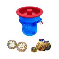 China High Gloss Finishing Vibration Polisher For Souvenir Coins Badges Polishing of Metal Alloy Products for sale