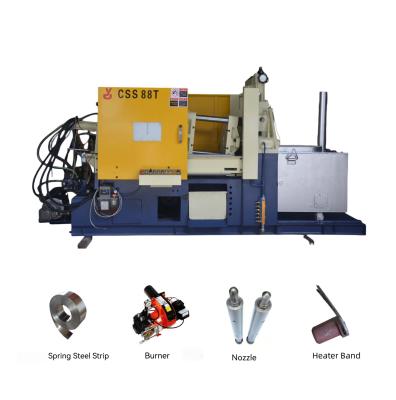China Hot Chamber Die Casting Machine 88T for Zamak 3/5/7 with PLC Control and Hydraulic Adjustment for sale
