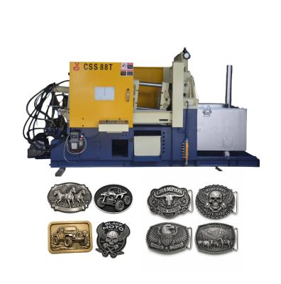 China 88T Hot Chamber Diecast Machine Plating-Grade Zinc Alloy Belt Buckle Maker for sale