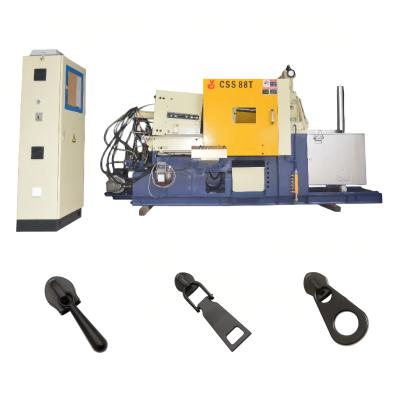China 88T High-Productivity Hot Chamber Die Casting Machine Zamak 3 5 Zipper Slider Diecast Machine for sale