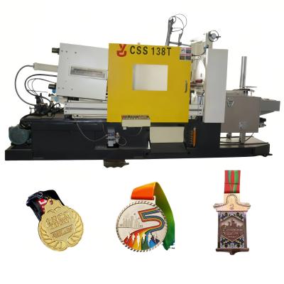 China 138T Hot Chamber Die Casting Machine Zinc Alloy Enamel Medal Die Casting Machine for sale