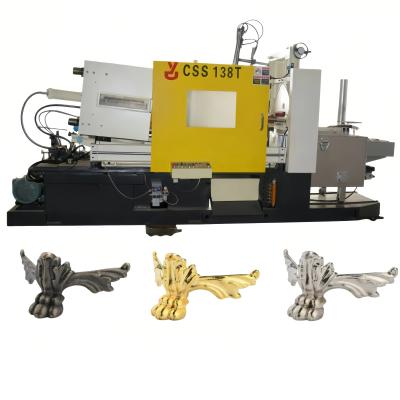 China Hot Chamber Die Casting Machine For Sofa Foot Table Feet Chair Leg Zamak 3 5 Furniture Leg Diecast Machine for sale