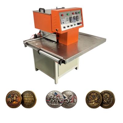 China Spin Casting Zamak Alloy Metal Event Commemorative Medal Full Automatic Centrifugal Casting Machine for sale
