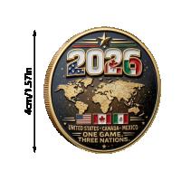 China World Cup Football Event Commemorative Coin Zinc Alloy Metal Manual Centrifuge Casting Equipment for sale