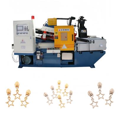 China Small Die Casting Machine for Zinc Alloy #5 Slider Zipper Hot Chamber Die Casting Machine for Metal Zipper for Handbags for sale