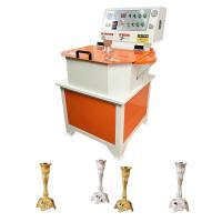 China Spin Casting Vintage Zinc Alloy Candle Holder Ornament Metal Centrifugal Equipment Manual Centrifugal  Casting for sale