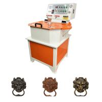 China Spin Casting Lion Head Decorative Handle Zinc Alloy Metal Centrifugal Equipment for sale
