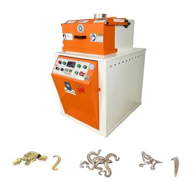 China Semi Automatic Zamak Spin Casting Machine for Animal Shape Brooch Suit Accessories Metal Badge Production for sale