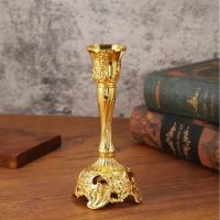 China Spin Casting Vintage Zinc Alloy Candle Holder Ornament Metal Centrifugal Equipment Manual Centrifugal  Casting for sale
