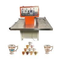 China Fully Automatic Zinc Alloy Centrifugal Casting Machine for Metal White Alloy Patterned Gemstone Decorated Cup Production for sale