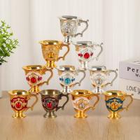 China Fully Automatic Zinc Alloy Centrifugal Casting Machine for Metal White Alloy Patterned Gemstone Decorated Cup Production for sale