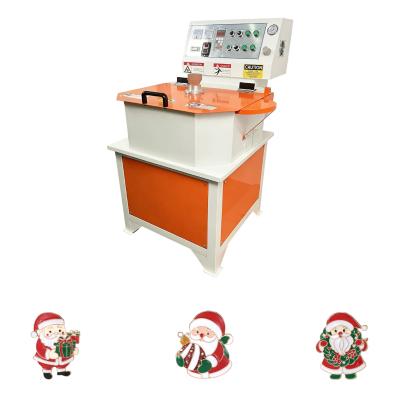 China Manual Centrifugal Casting Machine for Christmas Alloy Accessory Corsage Pin Festival Christmas Pins Metal Casting Machinery for sale