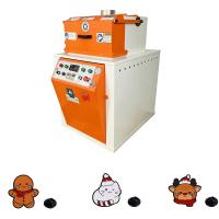 China Semi-automatic Vacuum Spin Casting Machine for Zinc Alloy Brooch Merry Christmas Zinc Alloy Casting Machinery for sale