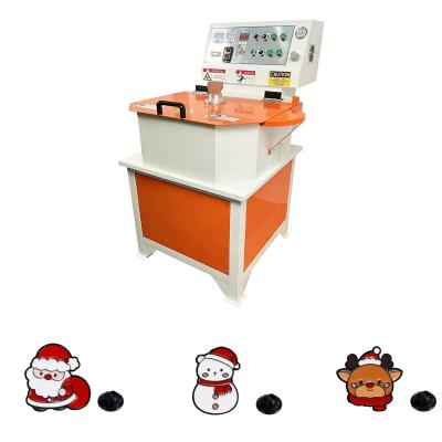 China Zamak Manual Spin Casting Machine for Badge Pin for Kids Zinc Alloy Spin Casting Machinery for Christmas Gift Metal Badge for sale