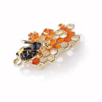 China Fashion Butterfly Brooch Produced by Semi-Automatic Centrifugal Casting Equipment for sale